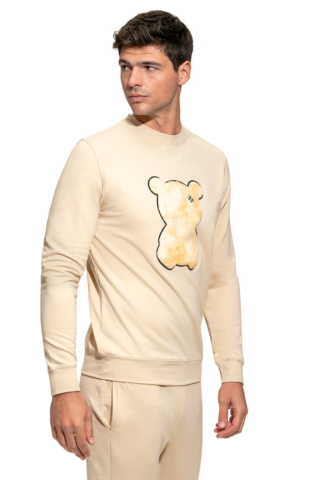 ELMER SAND FT CREW NECK – MESSY TEDDY