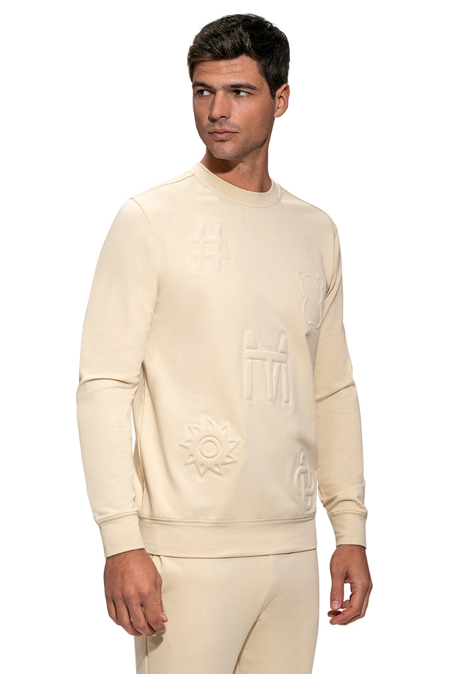 BANCROFT SAND FT CREW NECK – MESSY TEDDY